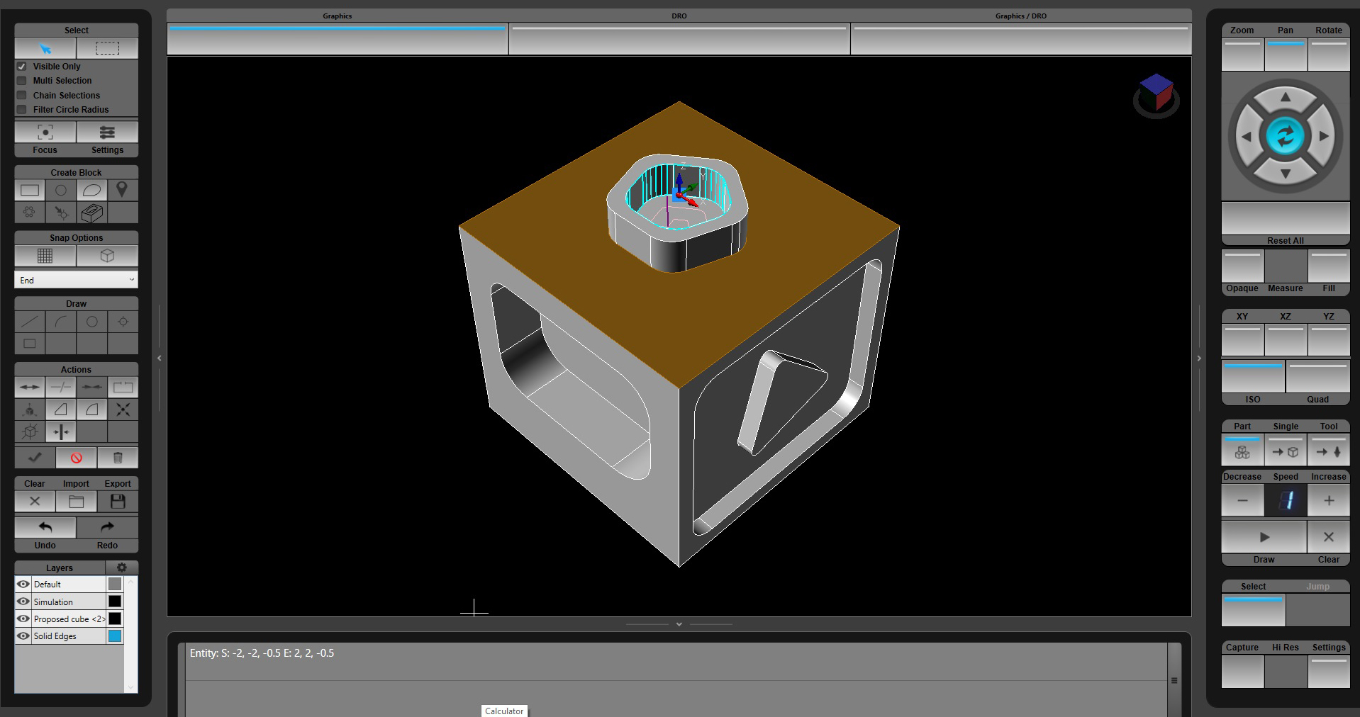 3D Import "5-Axis Conversational Programming from a Solid Model"